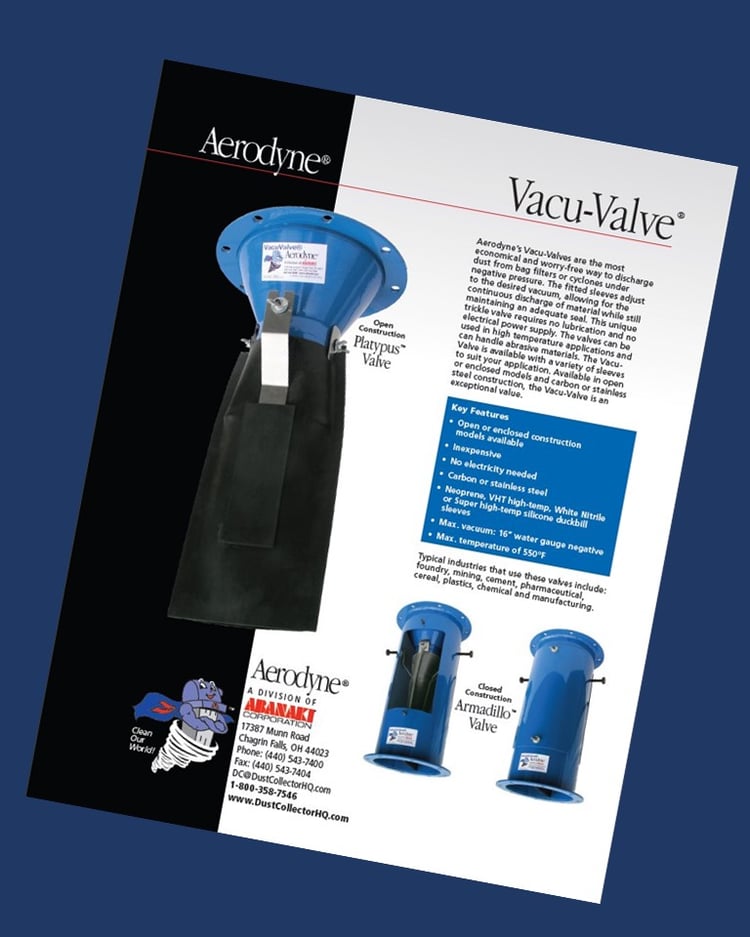 Vacu-Valve Brochure Request